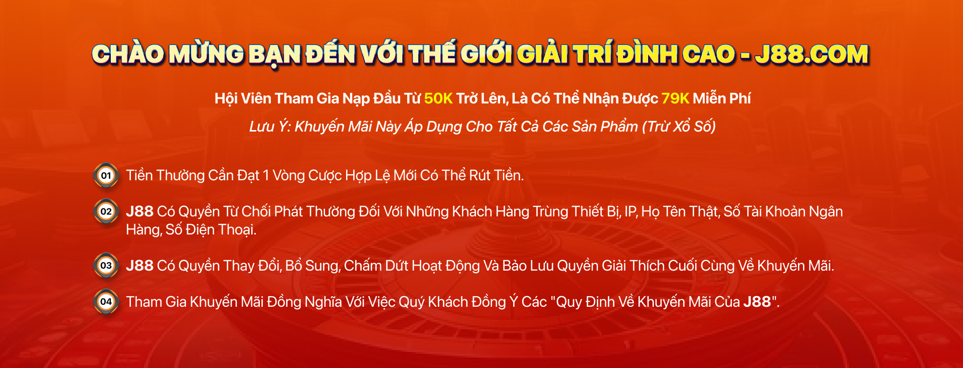 J88.com - Nhận thưởng miễn phí